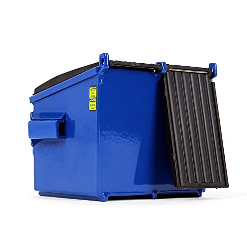 Refuse Trash Bin Blue 1/34 Diecast Model by First Gear 90-0534