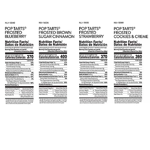 Pop-Tarts Toaster Pastries, Breakfast Foods, Kids Snacks, Variety Pack (5 Boxes, 60 Pop-Tarts)