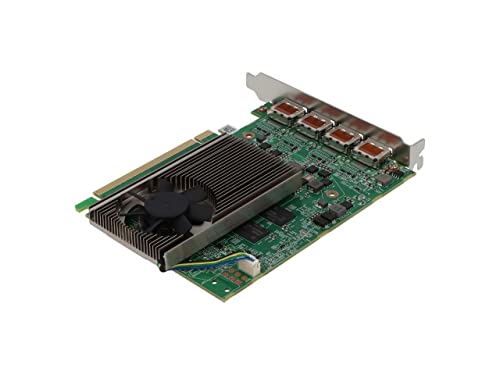 VisionTek Radeon RX 550 4GB GDDR5 4K Monitor Graphics Card, 4X DisplayPort Outputs, PCI Express 3.0, DirectX 12, Bus-Powered - 901458