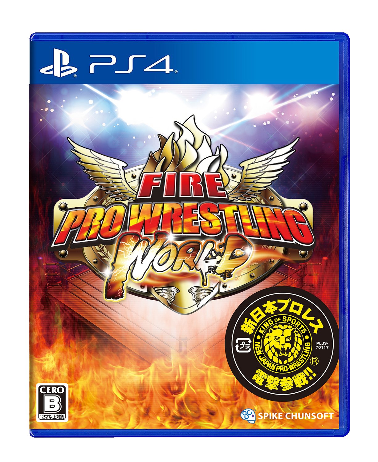 Spike Chunsoft Fire Pro Wrestling World SONY PS4 PLAYSTATION 4 JAPANESE VERSION