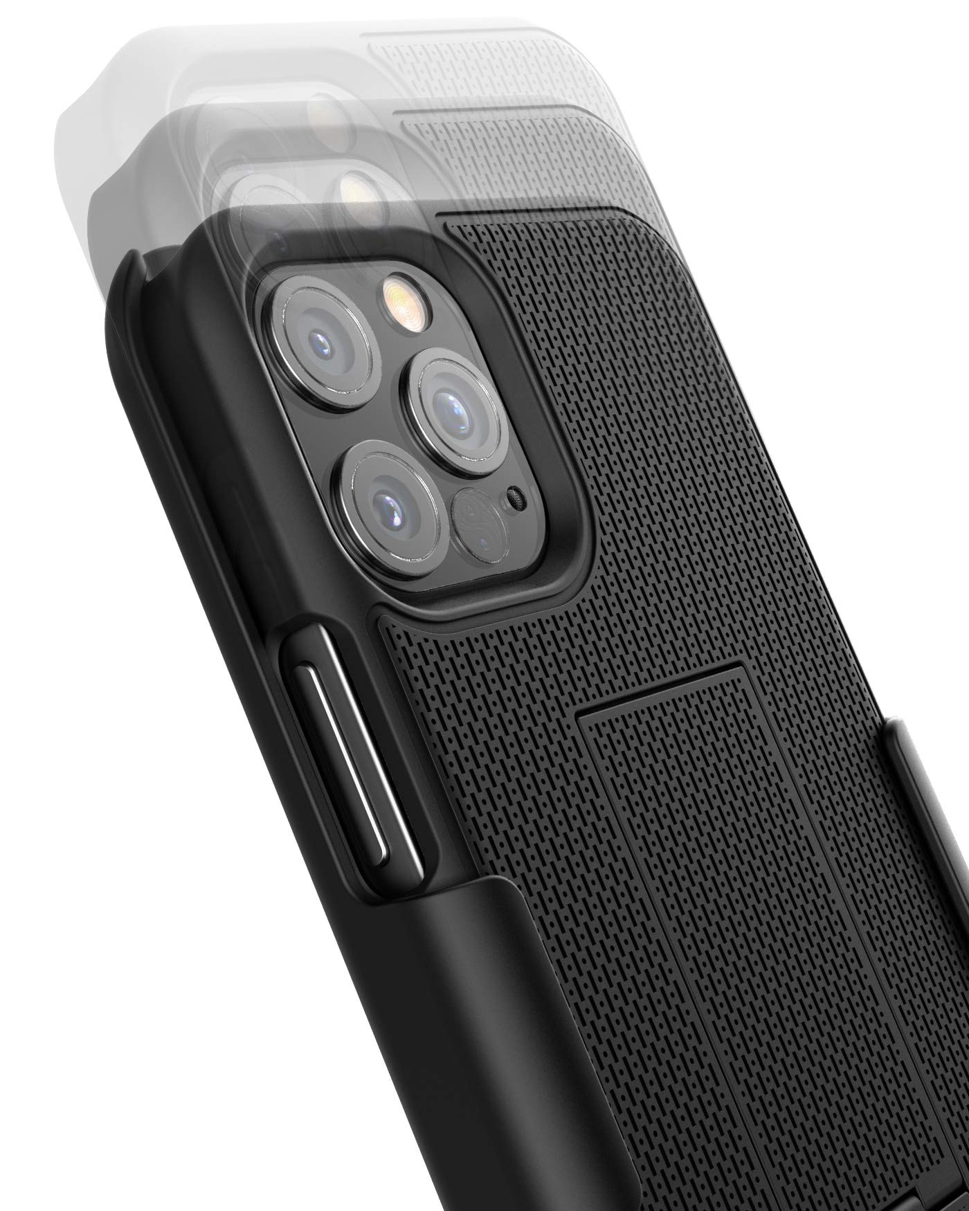 Encased DuraClip Holster for iPhone 12 Pro Case with Belt Clip (iPhone 12 Pro)