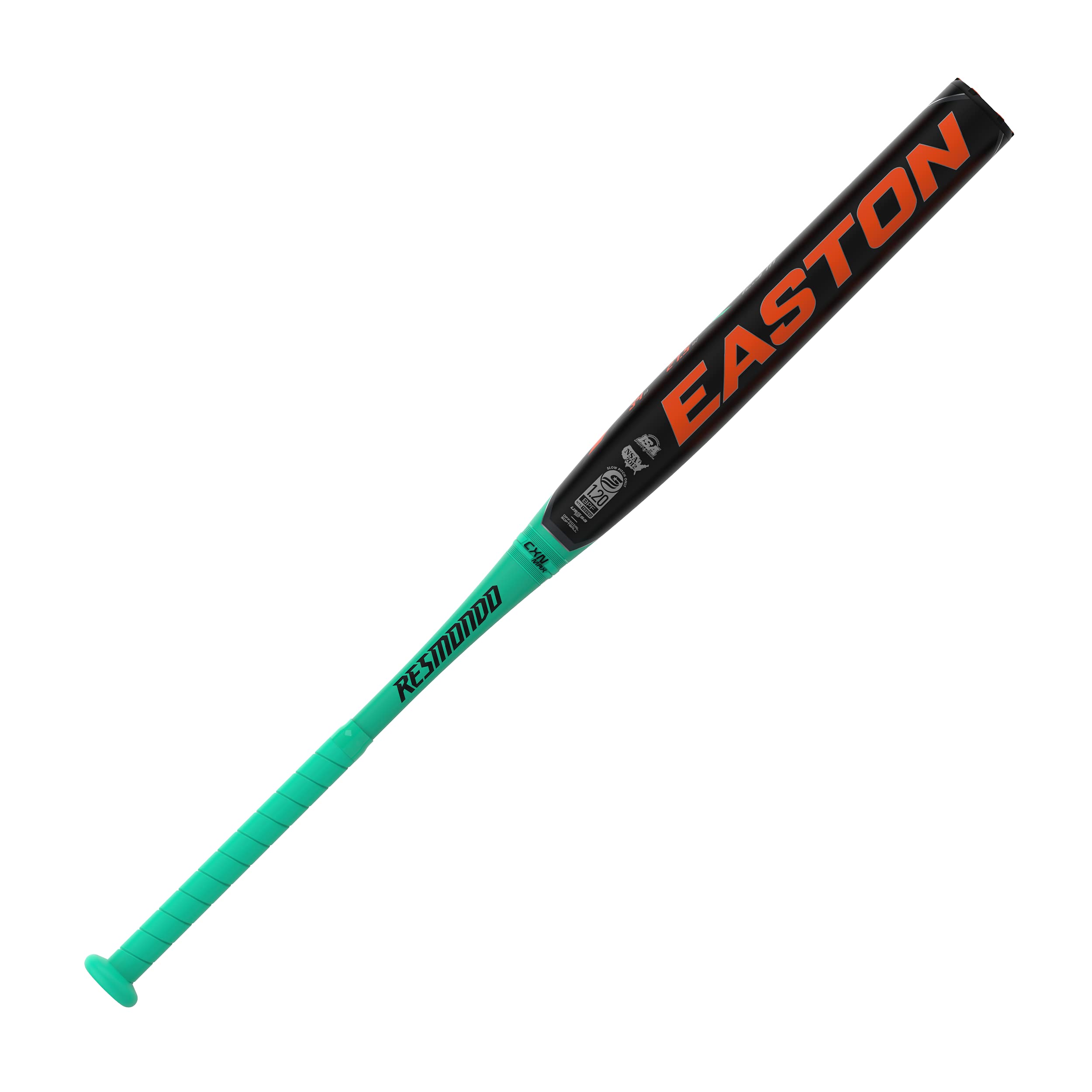 Easton RESMONDO Softball Bat, Motherloaded, 12.5 in Barrel, USSSA, ISA & NSA, 34in x 26.5oz