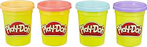 Play-Doh Classic Colors Wave- Purple,Blue, Pink, Orange