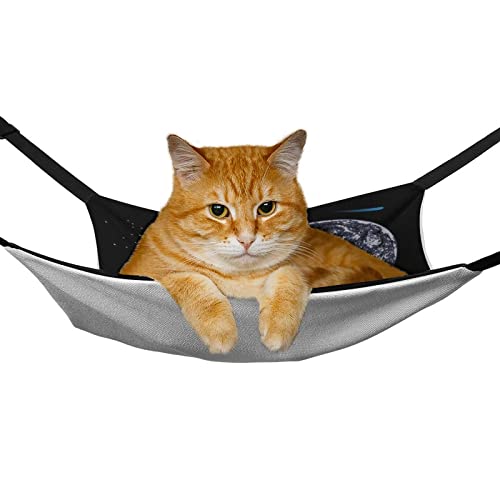 Space Planet Pet Hammock Bed Guinea Pig Cage Hammock Small Animal Hanging Bed for Ferret, Chinchilla, Puppy and Other Small Animals