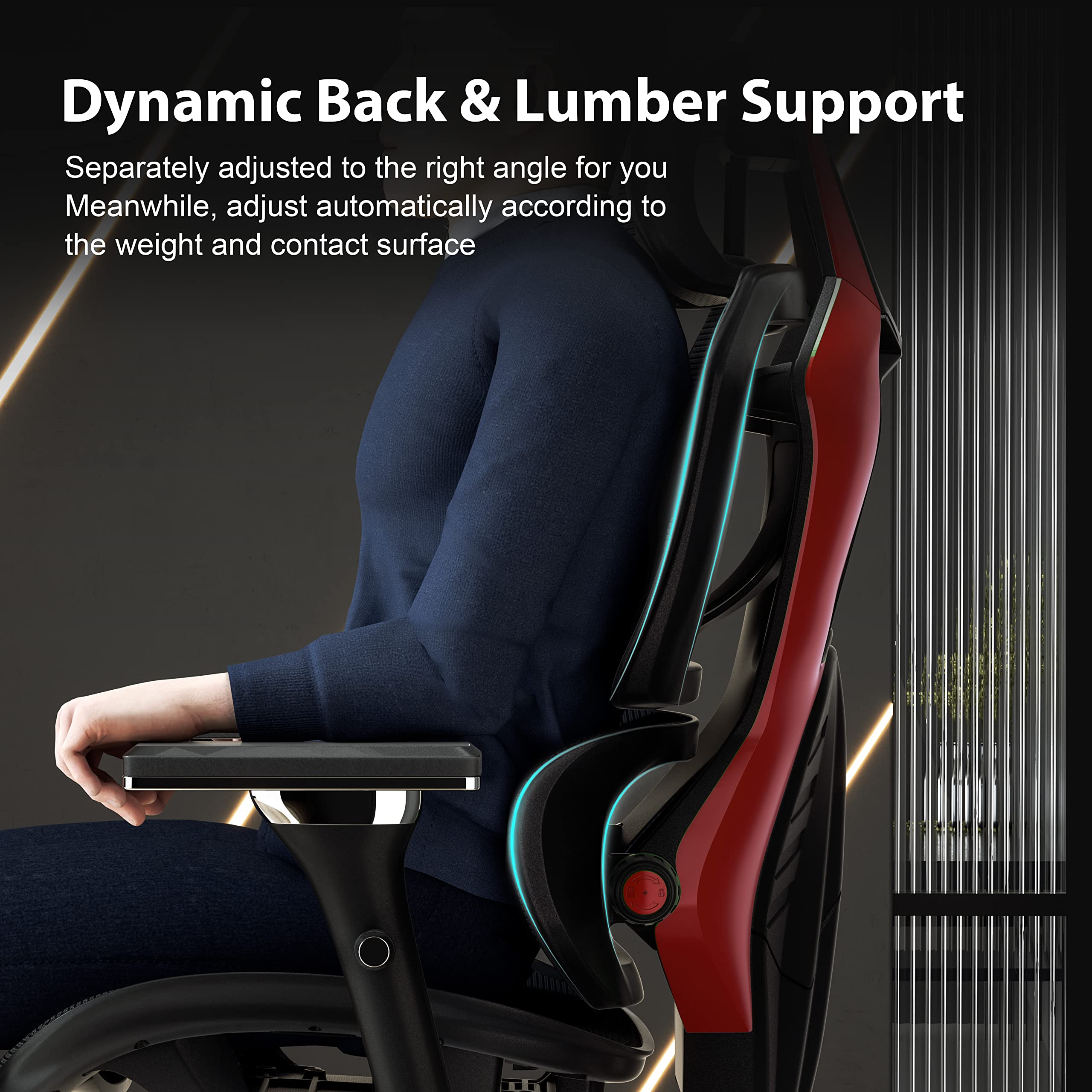 EUREKA ERGONOMIC Z Shaped Gaming Desk with Typhon Gaming Chair Red 60 Inch Gaming Desk,Large Home Office Desk for Computer Home Office