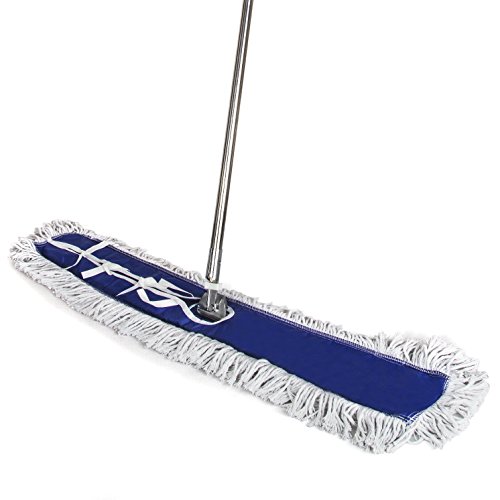 Kendal 44 Inch Commercial Maxi Dust Mop Kit ,Dry Mop for Hardwood Floors(44" Mop Kit)