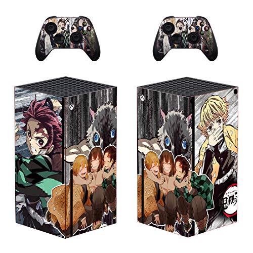Evil Hunter Decals Stickers Full Set Faceplate Skin for X-box-One-Series X Protection Kit by KAJAL MANI
