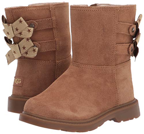 UGG girls Tillee Fashion Boot, Chestnut, 6 Big Kid US