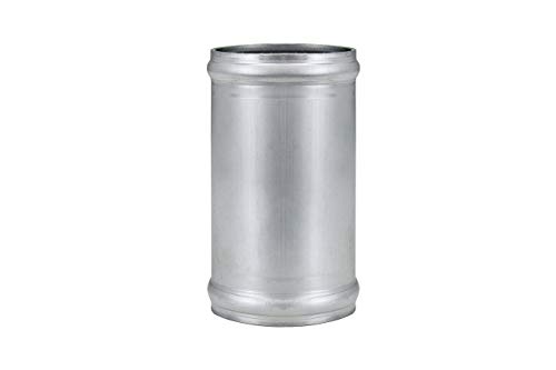HPS AJ300-325 6061 T6 Aluminum Joiner Tubing with Bead Roll, 16 Gauge, 3" Length, 3.25" OD, 0.065" Wall Thickness
