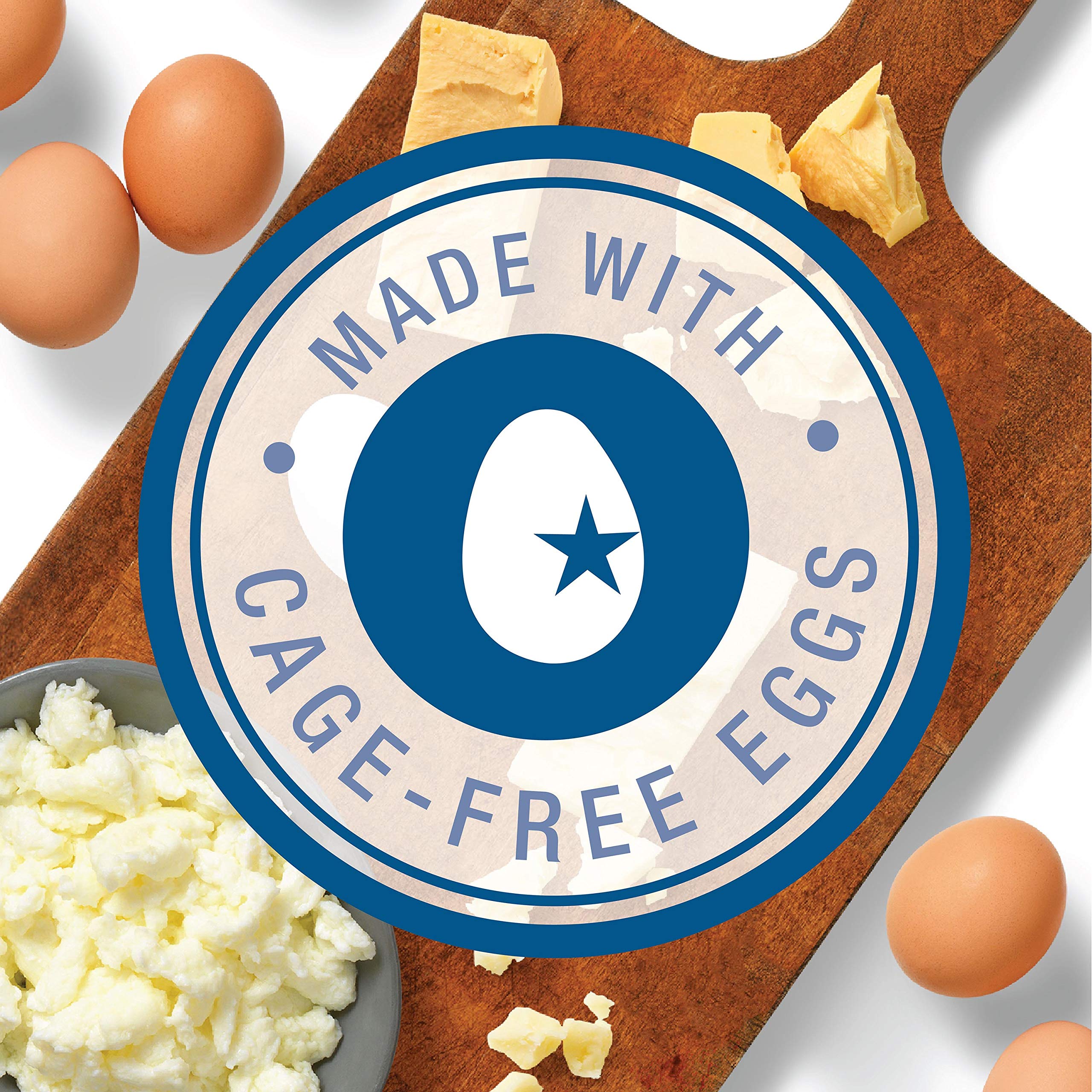 Evol Egg and Smoked Gouda Breakfast Sandwich, 13 Grams of Protein Per Serving, 3.4 oz (frozen)