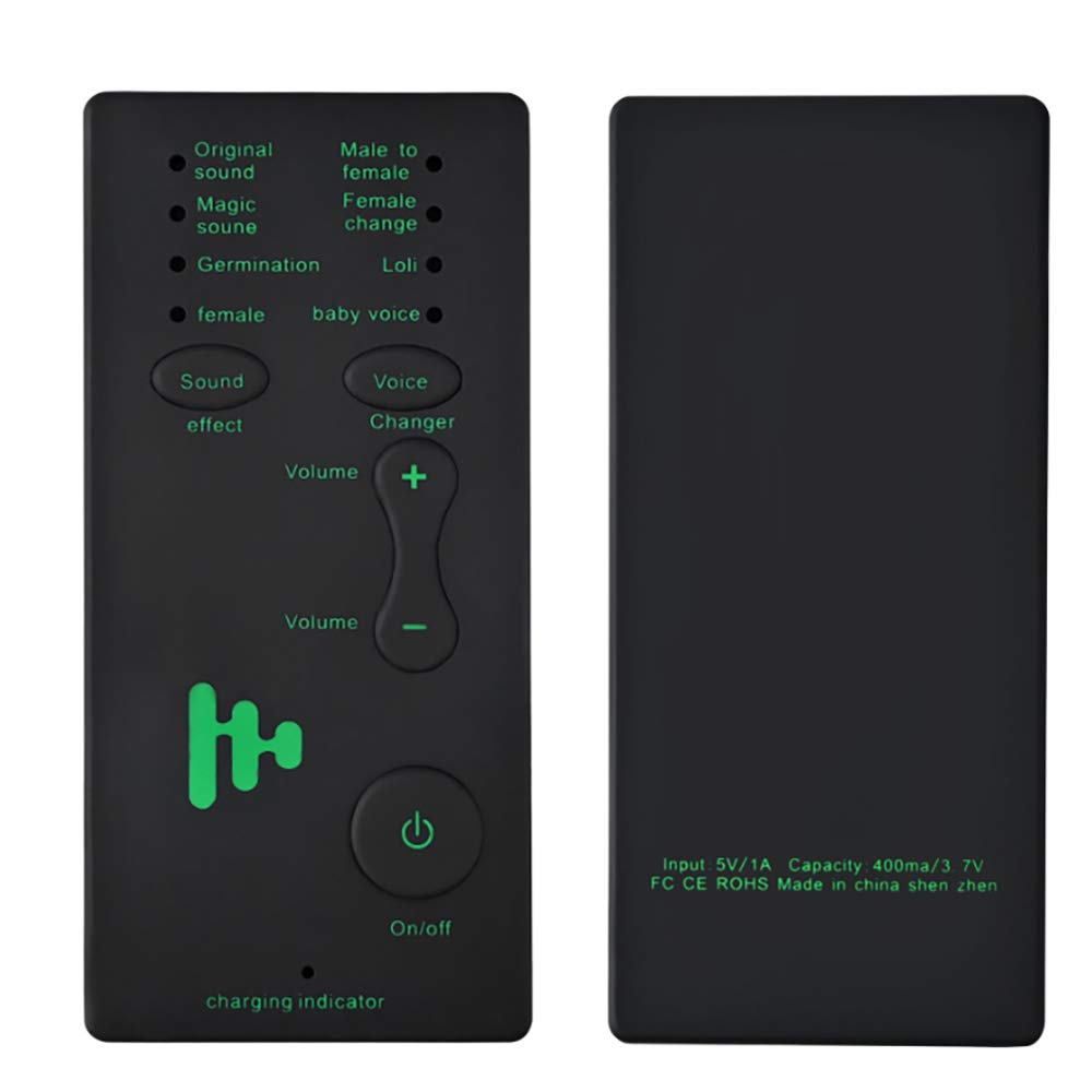 DDSKY Voice Changer,1pcs Handheld Voice Changer for AdultsMicrophone Voice Changer 7 Different Voice Changes Sound Effects Machine for Kids and Friends