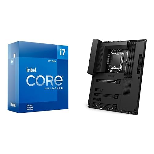 Intel Core i7-12700KF Gaming Desktop Processor + NZXT N7 Z690 Motherboard