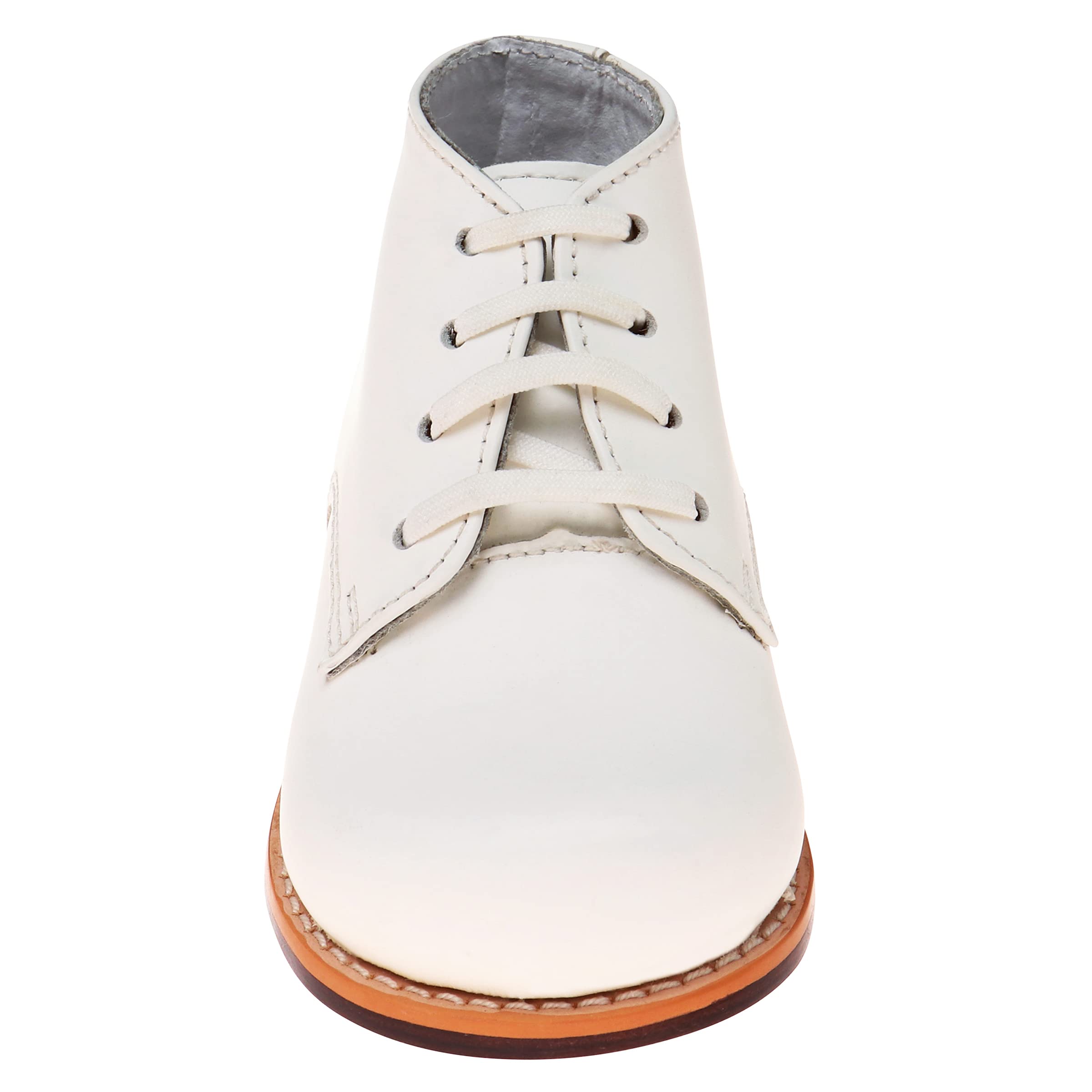 Josmo Baby Unisex Walking Shoes First Walker, Baby First Walker Shoes - New White (Size 4 Infant)