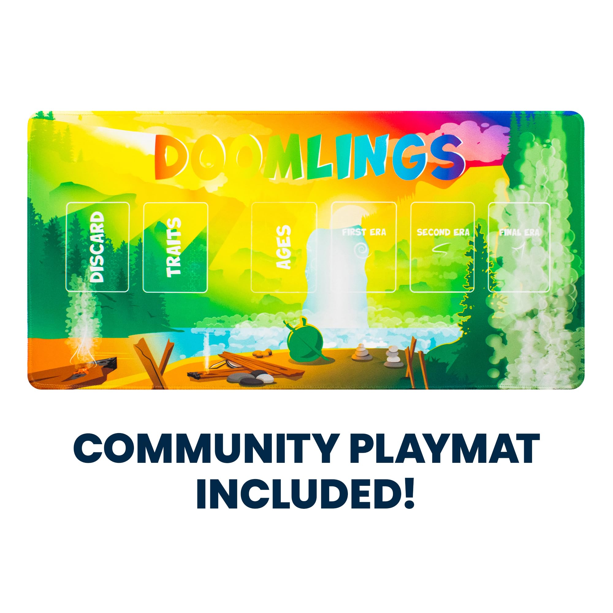 Doomlings Deluxe Bundle - Fun Family Card Game for Adults, Teens & Kids, Ages 10+, Includes Playmat, 5 Expansions & 3 Mystery Holofoils…
