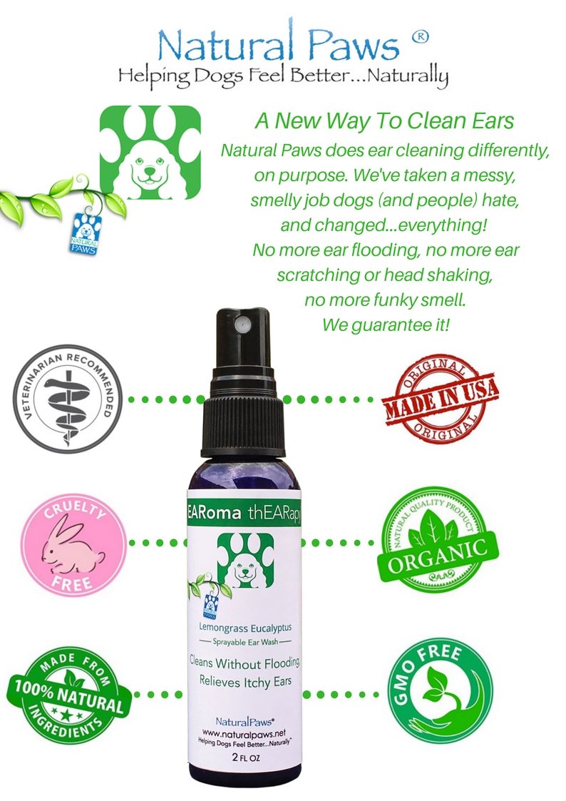 Natural Paws EARoma thEARapy | Dog Ear Wash