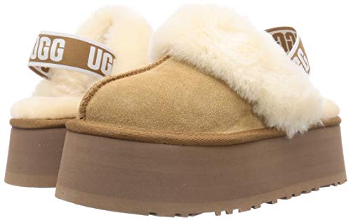 UGG Women's Funkette Slipper, CHESTNUT, 8