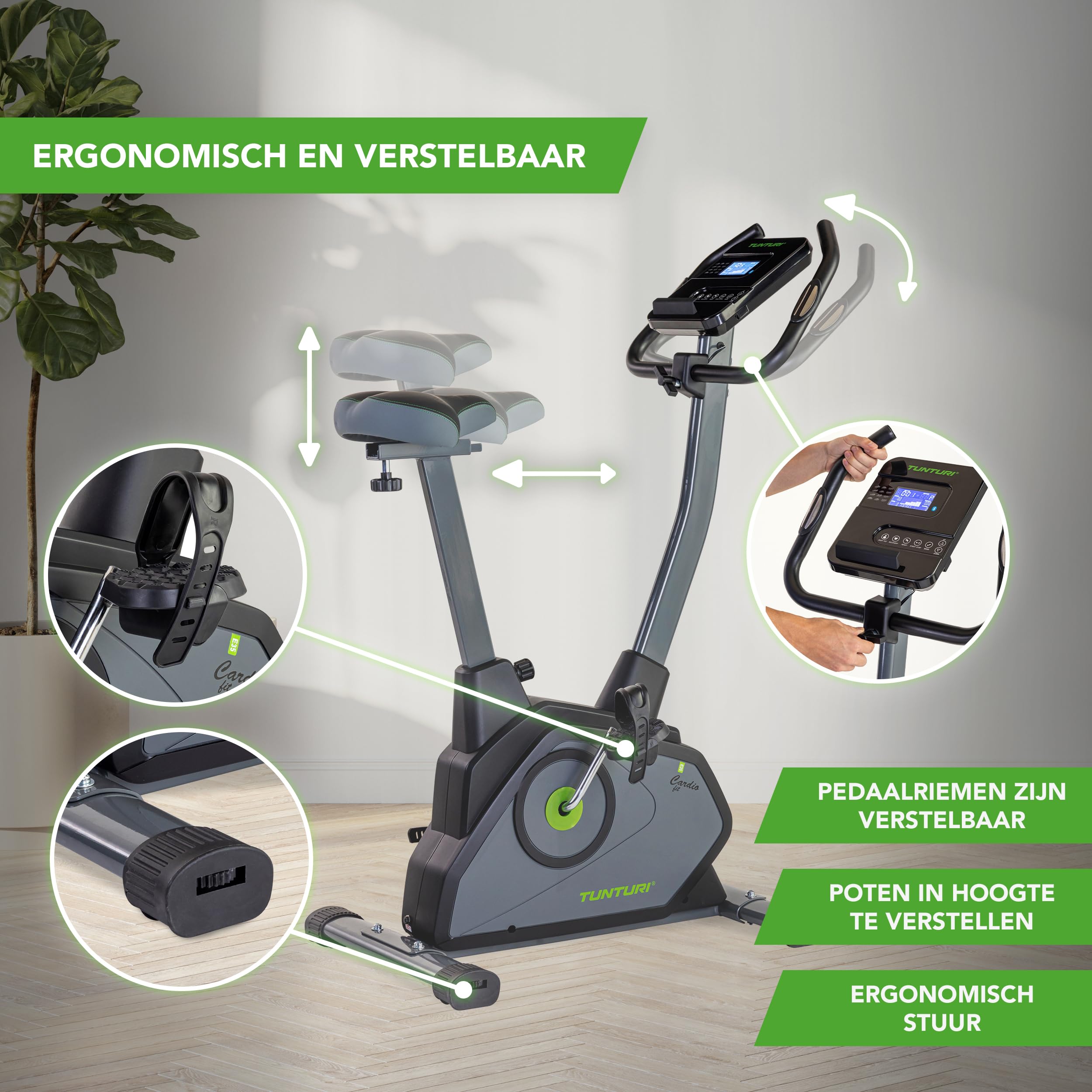 E35 Cardio Fit Series Upright Exercise Bike