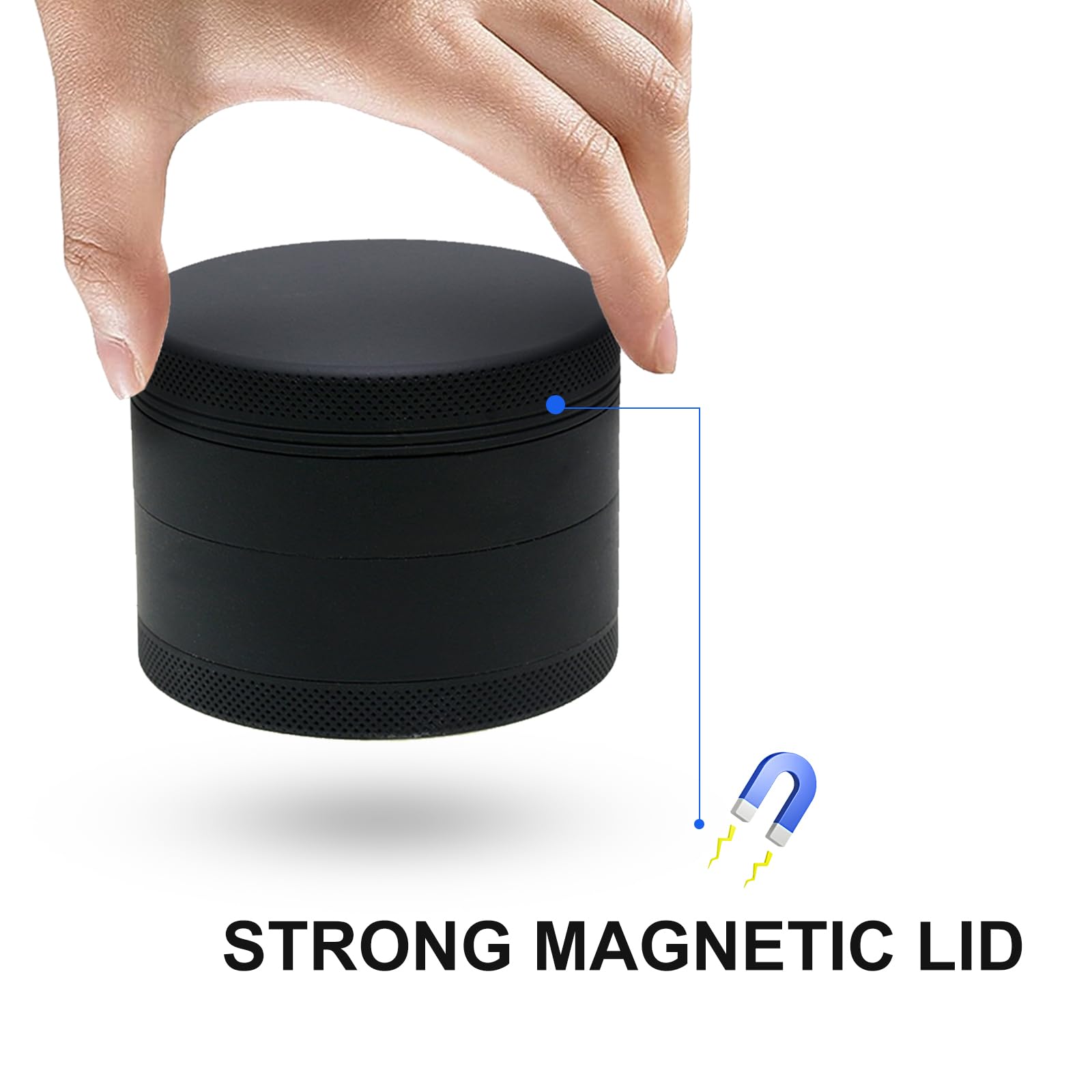 Grinder, 2.5 inches, Black