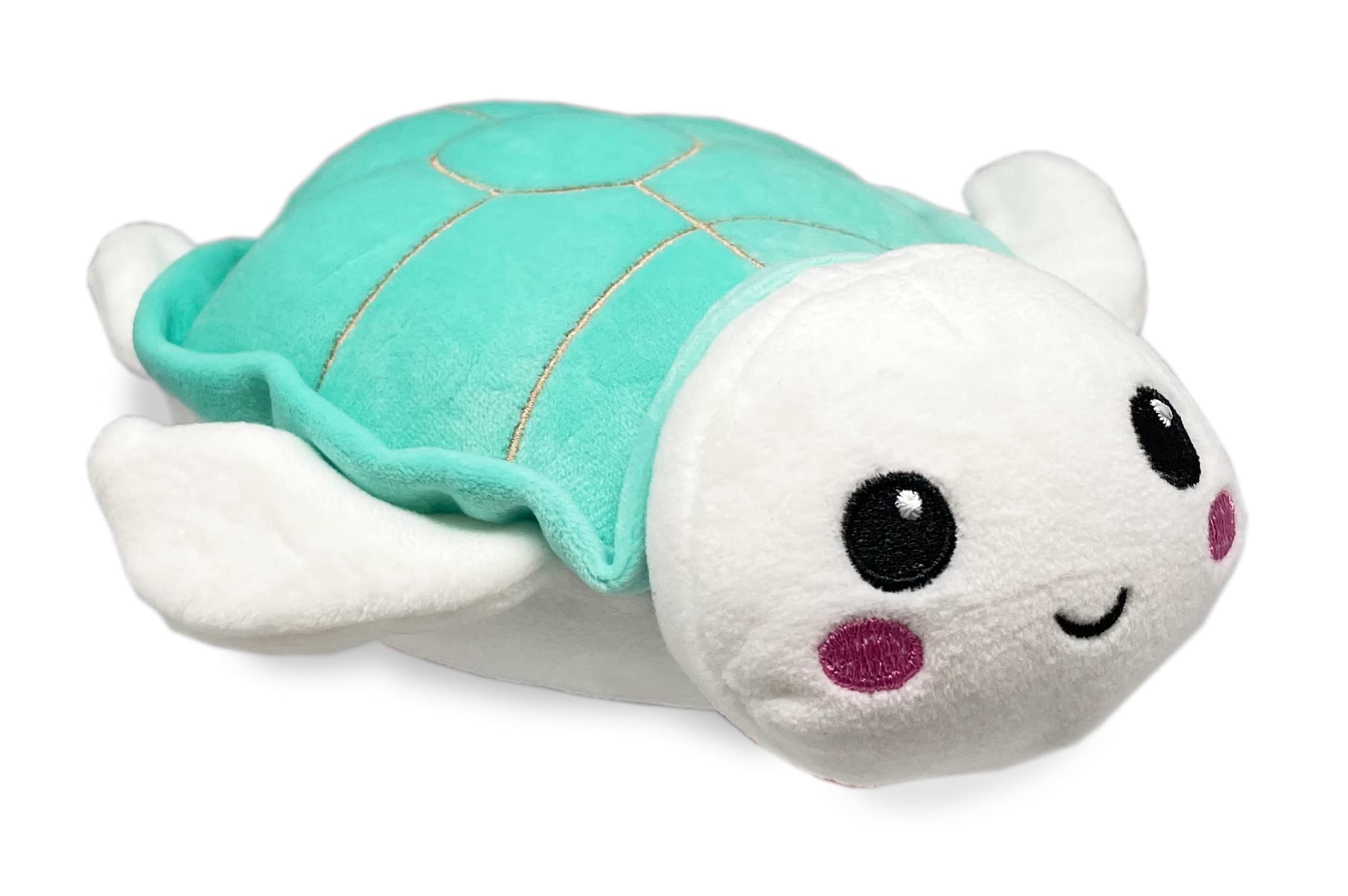 Hatchkinz | Reversible Sea Turtle to Egg Plushie | Happy + Sad | Show Your Mood | Stress Relief Plush 7"