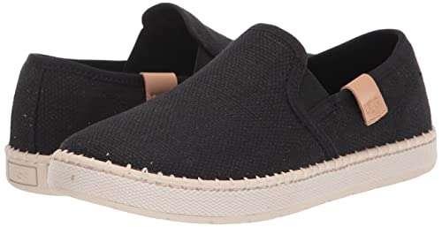 UGG Women's LUCIAH Sneaker, Black, 7.5