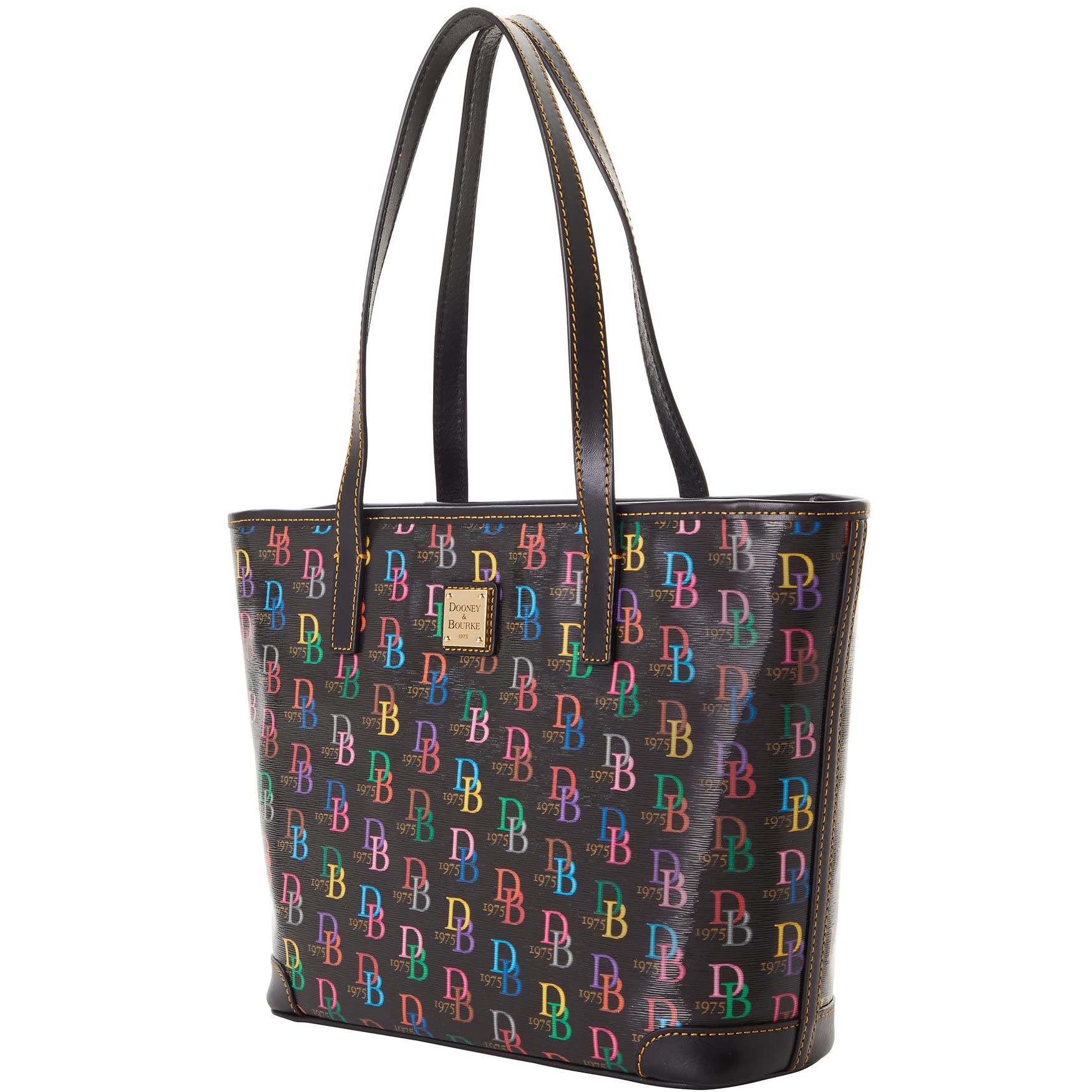 Dooney & Bourke Handbag, Db75 Multi Charleston Shopper Tote - Black