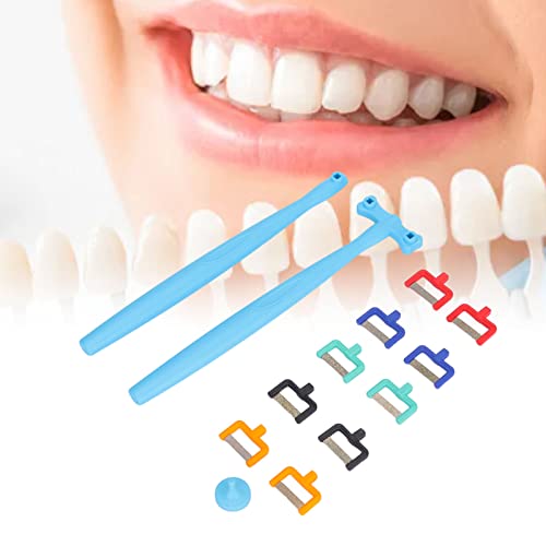 Interproximal Enamel Reduction Kit, Ergonomic Enamel Reduction Strip Professional Handle for Dental Hospital