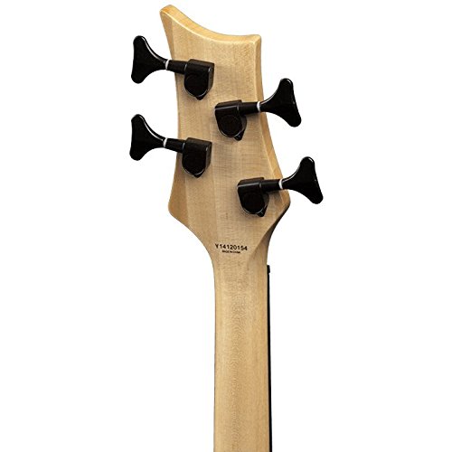 Dean E09 Bass Guitar, Left Handed - Classic Black