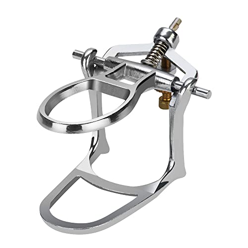 JYPLAY Dental Lab Denture Articulator Adjustable Low Arch Chrome Plated Stainless Steel Articulator US Shipping (1Pcs)