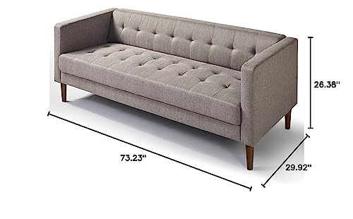 ZINUS Pascal Sofa Couch / Tool-Free, Easy Assembly, Oatmeal
