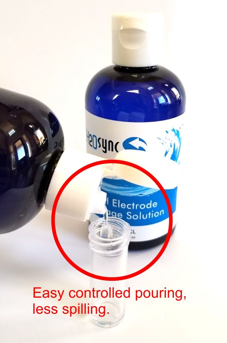 H2O Sync pH/ORP Electrode Storage Solution 8 oz / 237 mL for use with pH Probes and ORP Probes to Extend Life