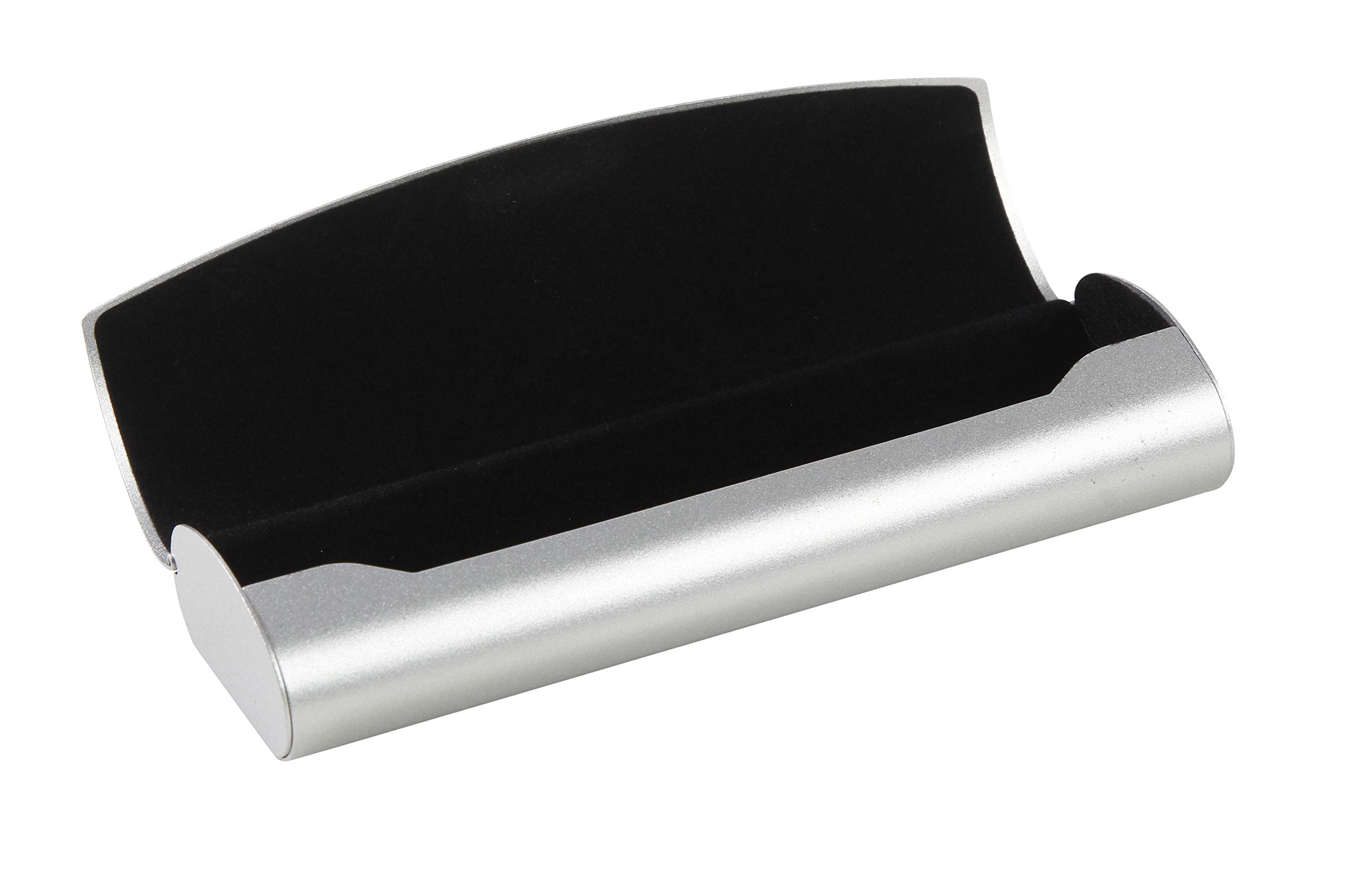 Ear Mitts Aluminum Eyeglass Case For Small Frames In Silver