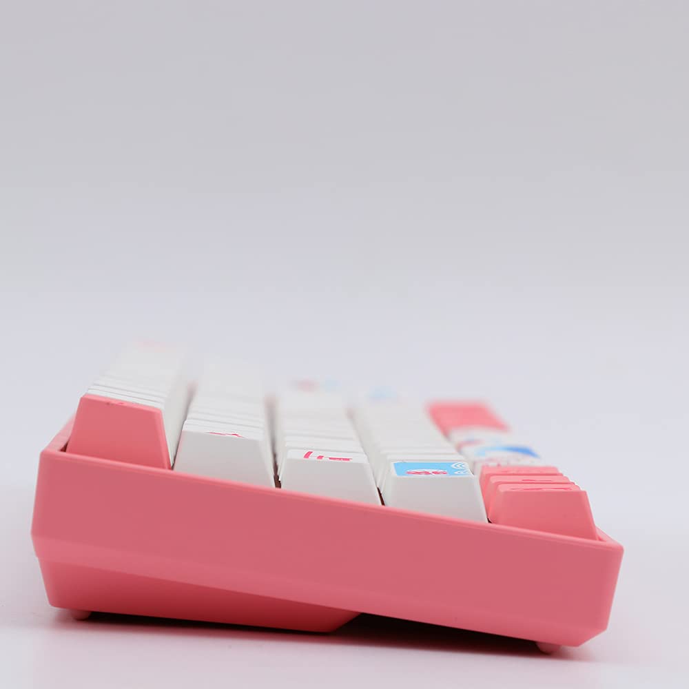 EPOMAKER AKKO 3061S World Tour R2 60% Wired Hotswap Mechanical Gaming Keyboard with RGB Backlight, Dye Sublimation PBT Keycaps, NKRO Programmable for Gamers/Mac/Win (Gateron Pink Switch, 61 Keys)