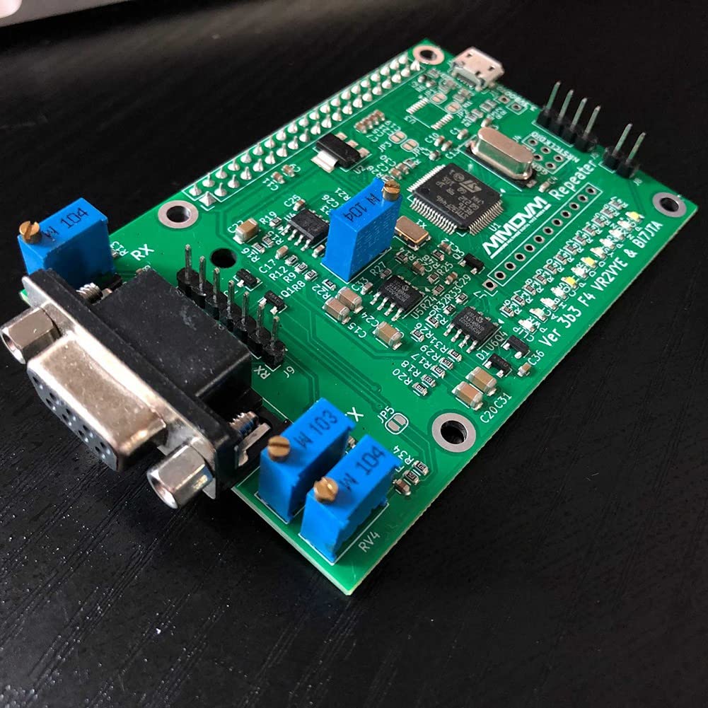 Jteyult MMDVM Repeater Board V3F4 for C4FM/,NXDN DSTAR POCSAG P25,USB for Raspberry Pi4 GM340 GM350 GM360 CM140