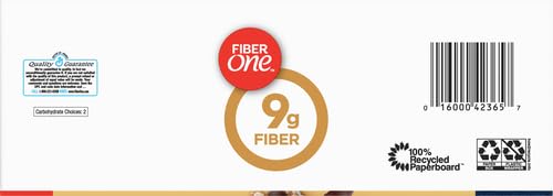 Fiber One Chewy Bars, Oats & Chocolate, Fiber Snacks, Mega Pack, 15 ct