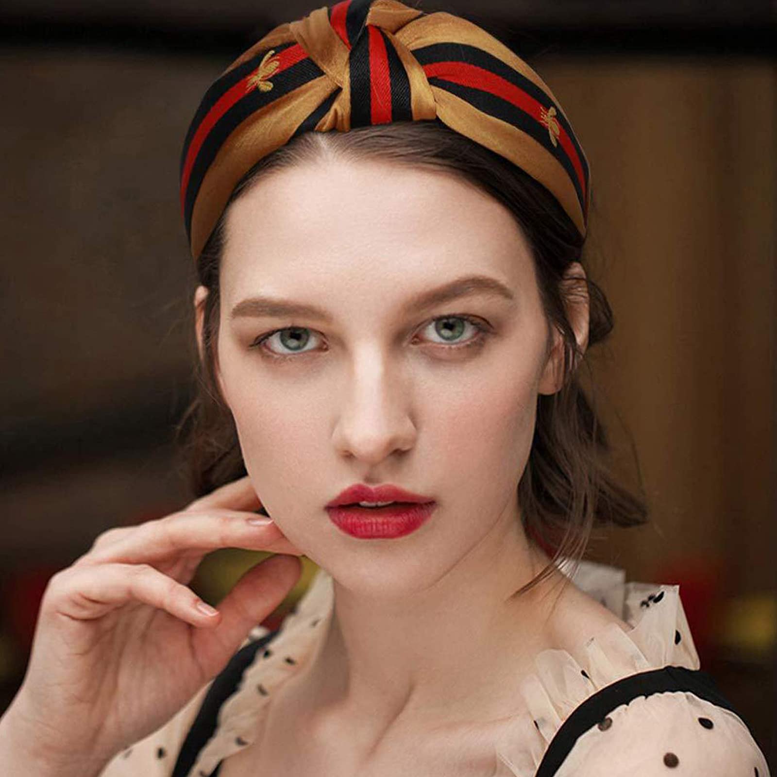 Feeblet Headbands for Women Knotted Headbands, Diademas Para Mujer De Moda Bee Headbands for Women's Hair