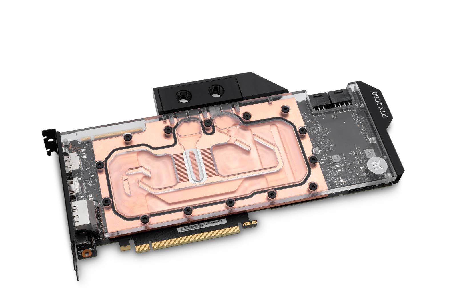 EKWB EK-Vector RTX RE 2080 GPU Waterblock, Copper/Plexi