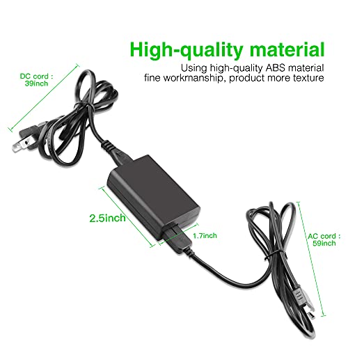 PS Vita Charger, AC Adapter Wall Charger Compatible with Sony Playstation Vita 1000 (Only Compatible with PSV 1000)