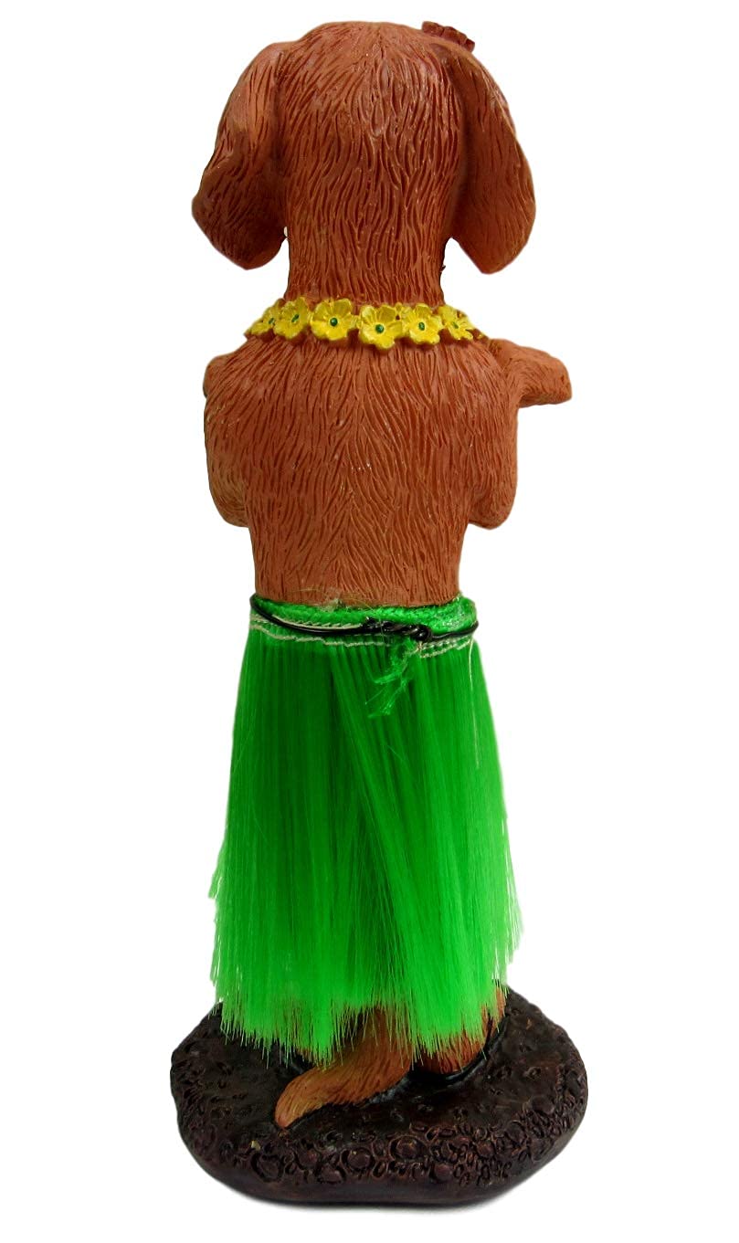 Franchise Figurine Company Hula Dog Dashboard Doll Car Accessories Bobblehead for Van Life and Beach Creations | German Shepherd | Golden Retriever | Labrador Retriever (Golden Retriever)