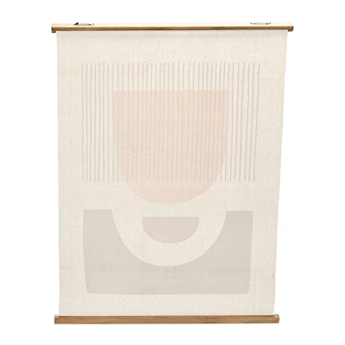 Main + Mesa Modern Boho Wood Scroll Wall Décor