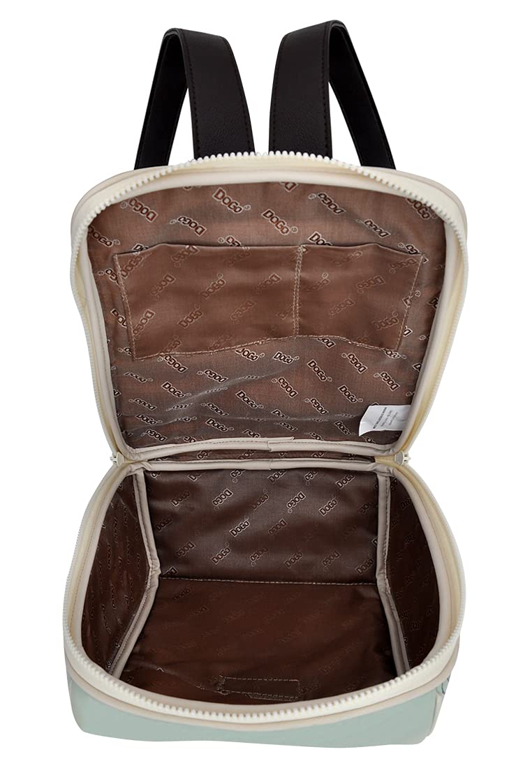 DOGO Women's Backpack - Small Daypack - Vegan Leather - Smally Bag (Belleville)