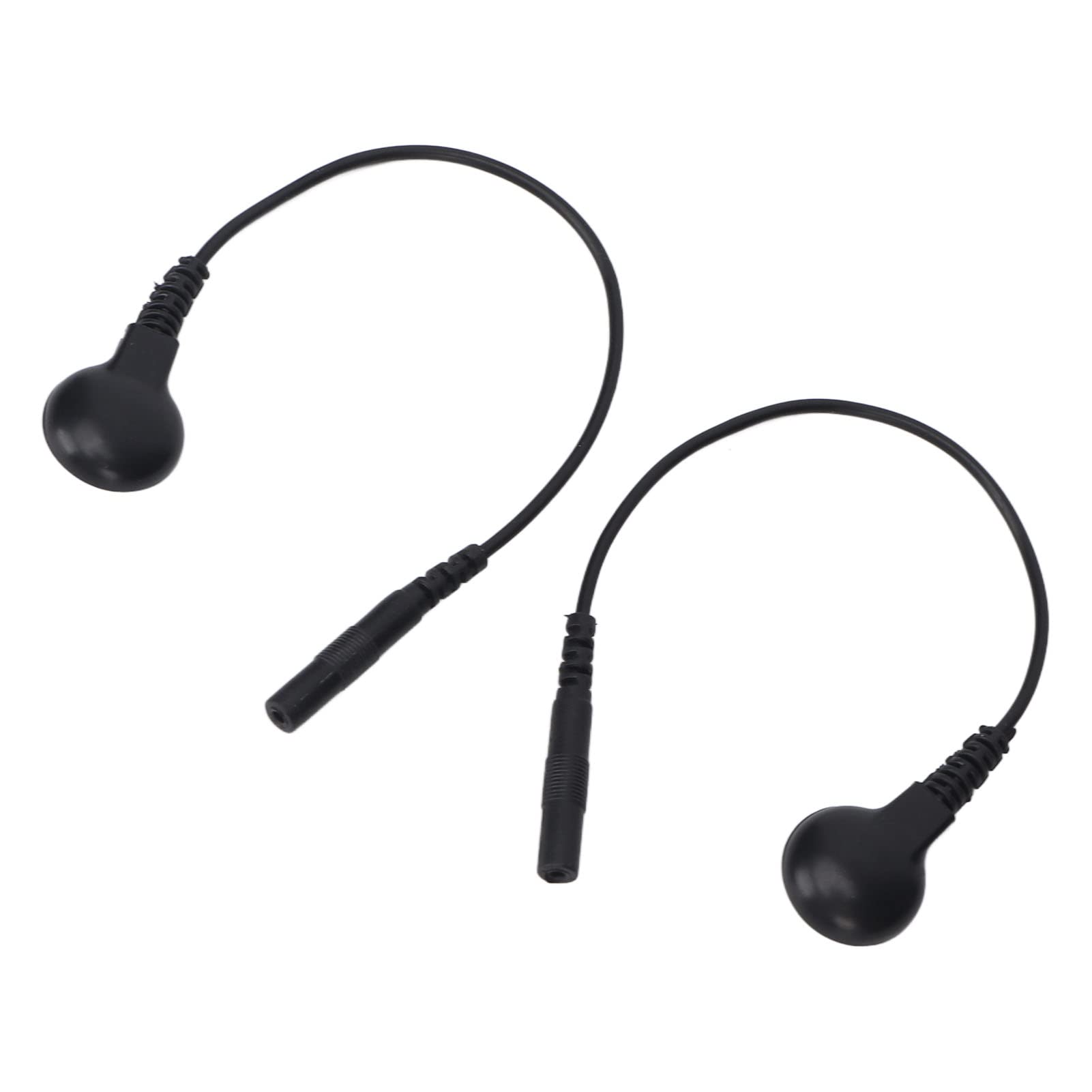 Kadimendium Electrode Cable, Short Improve Blood Circulationis Button Type Electrode Wires Cable 20PCS for Instrument