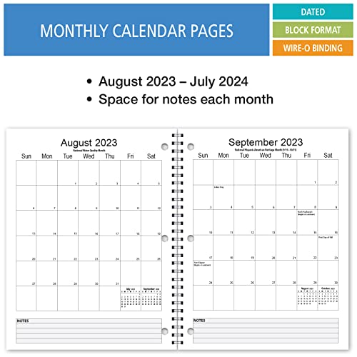 Elan Publishing Company Dated Student Planner: for Middle or High School August - June Dated for 2023-2024 Academic Year