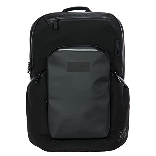 PORSCHE DESIGN 15 Inch Laptop Backpack - M2 Luxury Travel Backpack for Men and Women - Designer Bag for 15Inch Laptop - BLACK
