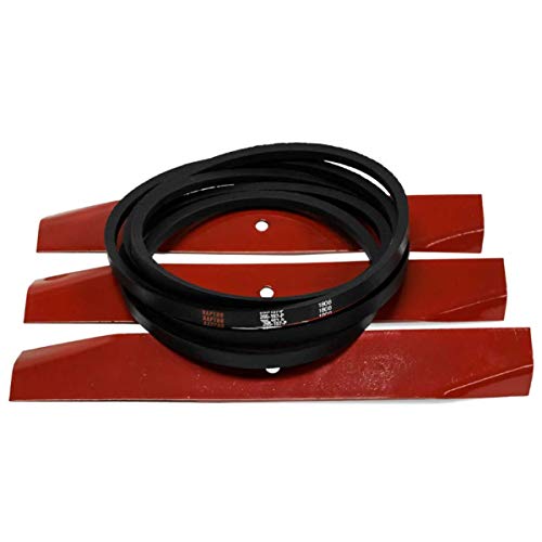 EPR Deck Belt & Blades Replacement for Toro 52" Z Master Wheel Horse 56-2390, 56-2390-03, 99-3904