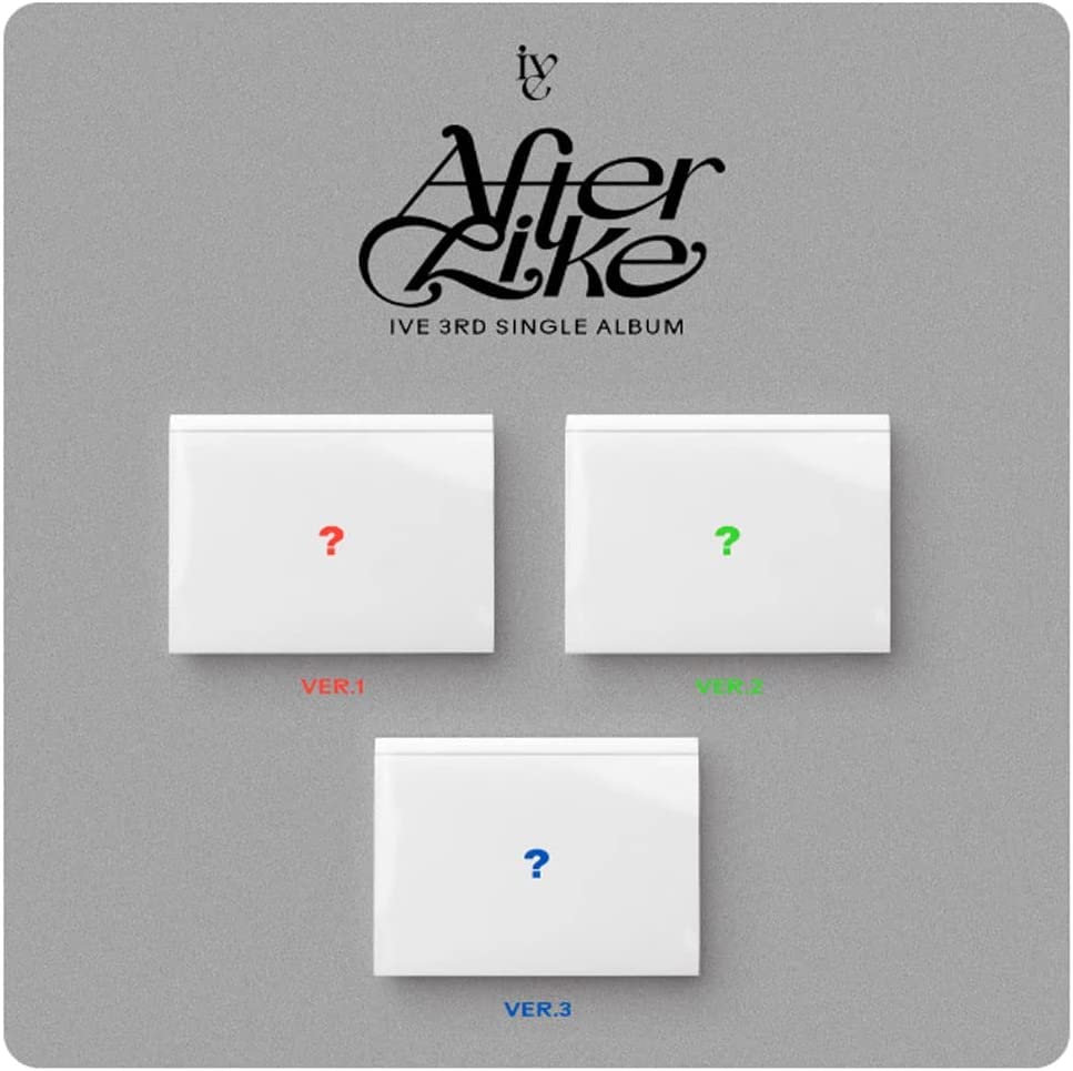 Kakao M IVE - After Like PHOTOBOOK VERSION CD+Pre-Order Benefit (ver.3), 120 x 120 x 10 mm