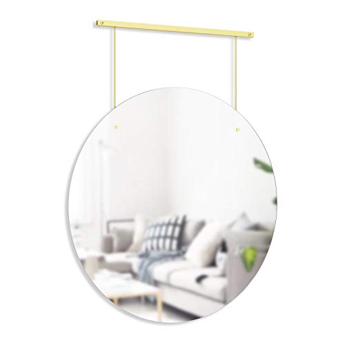 Umbra 1015544-104 Exhibit Mirror, Brass