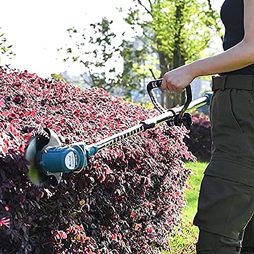 Portable Electric Cordless String Grass Trimmers,Handheld Lawn Edger Mini-Mower Height Adjustable Garden Brush Cutter Kit Rechargeable Battery and Charger Included