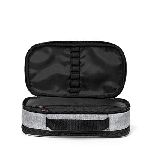 Eastpak Flat Oval L - Pencil Case - For Travel, or Work - Sunday Grey