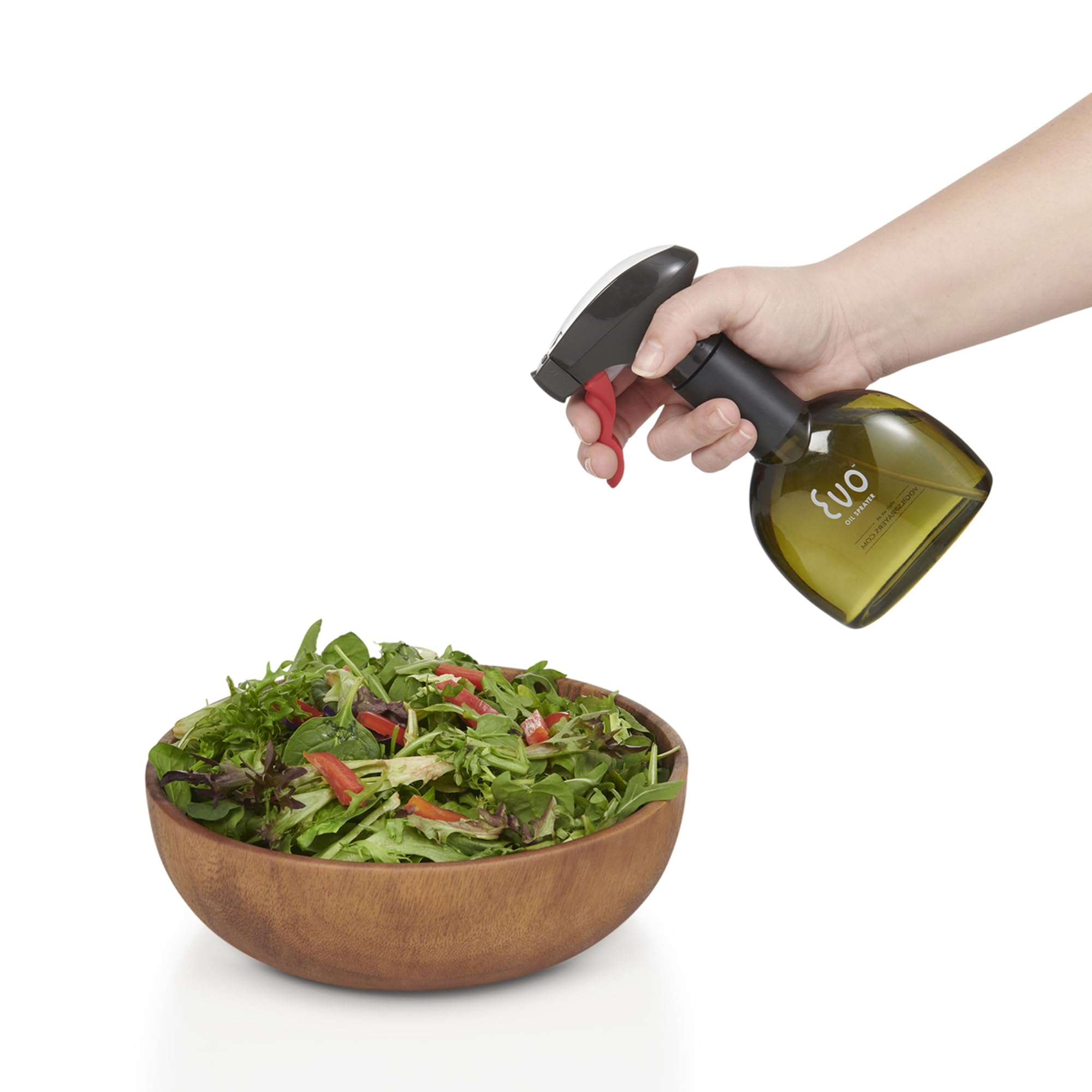Evo Mini Oil Sprayers, Non-Aerosol for Olive Oil, Cooking Oils, and Vinegars, 8-Ounce Capacity, 1 Each Yellow and Green