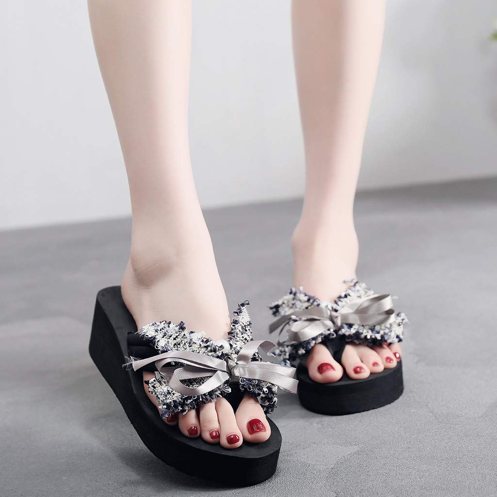 Vielone Flip Flops Black Sandals Athletic Cushion Footbed Waterproof Outdoor Summer Beach Slippers